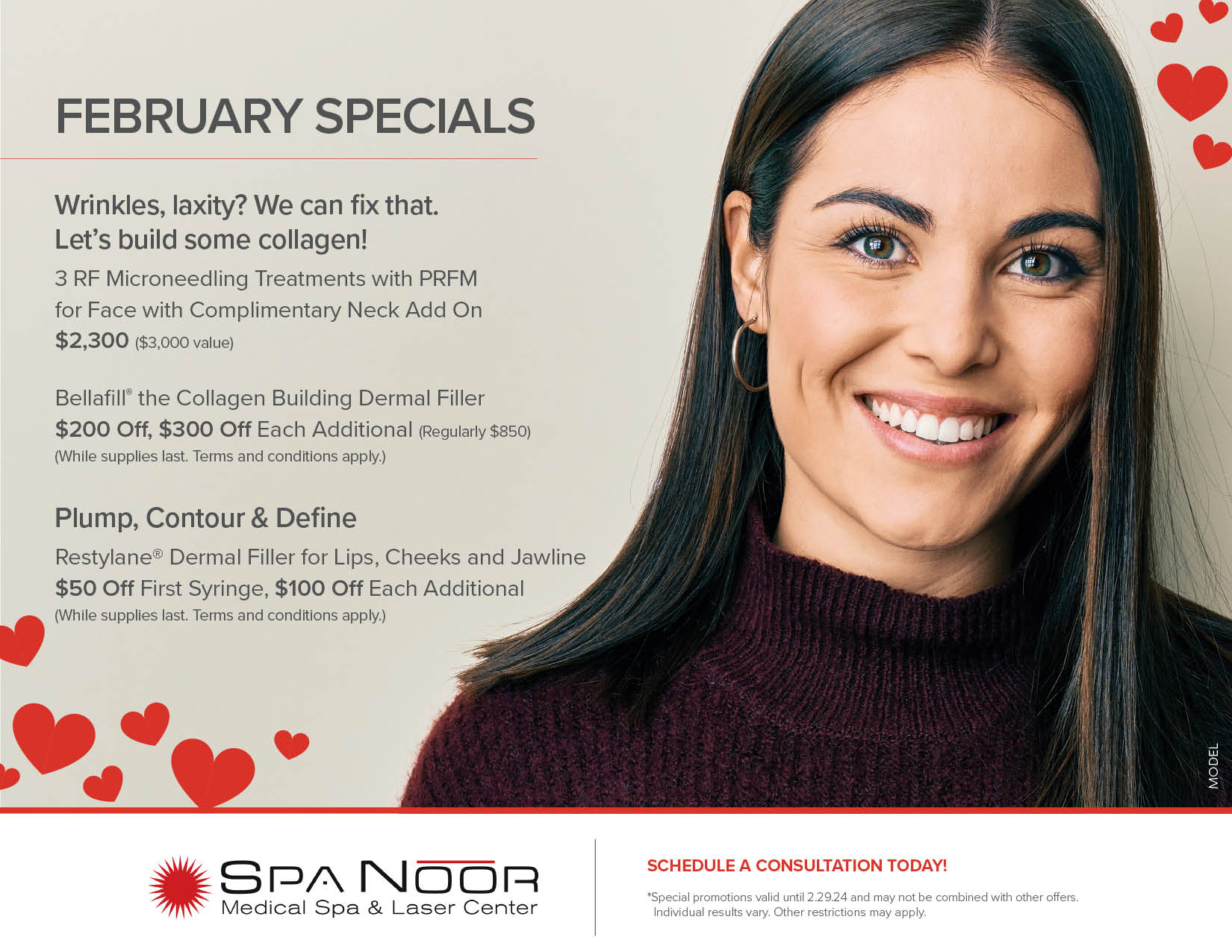 Specials & Promotions | Spa Noor | Fall River, MA